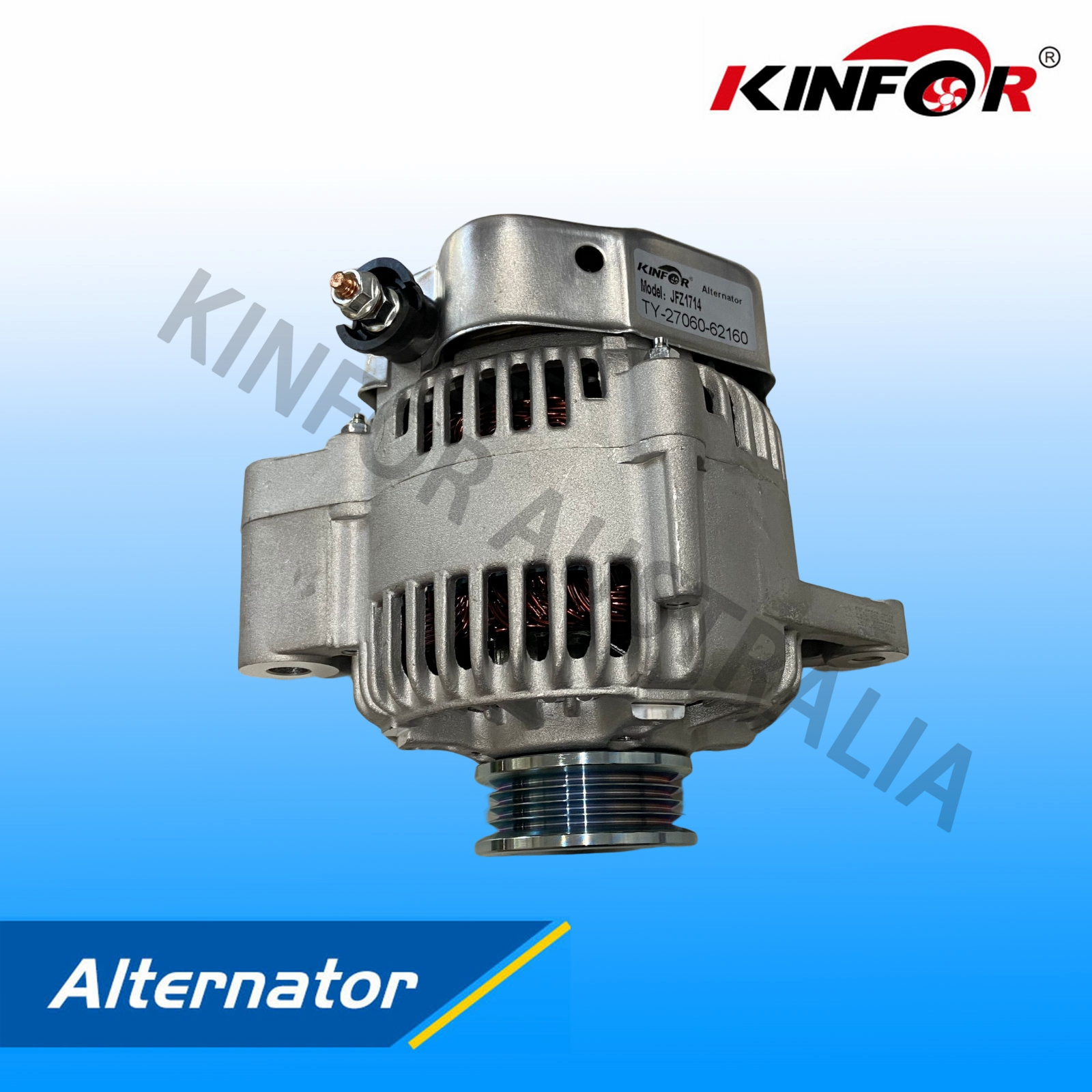 Alternator 3PIN Fits TOYOTA Land Cruiser V6 5VZ VZJ95 VZN185 4RUNNER ...